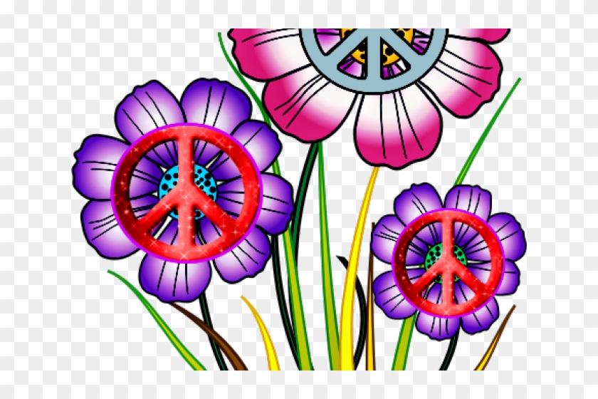 Hippies Clipart Esl - Bloom Flower Clipart Transparent - Full Size PNG ...