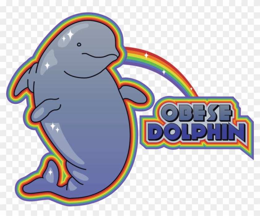 Obese Dolphin Logo By Pikajane On Deviantart - Obese Dolphin - Full ...