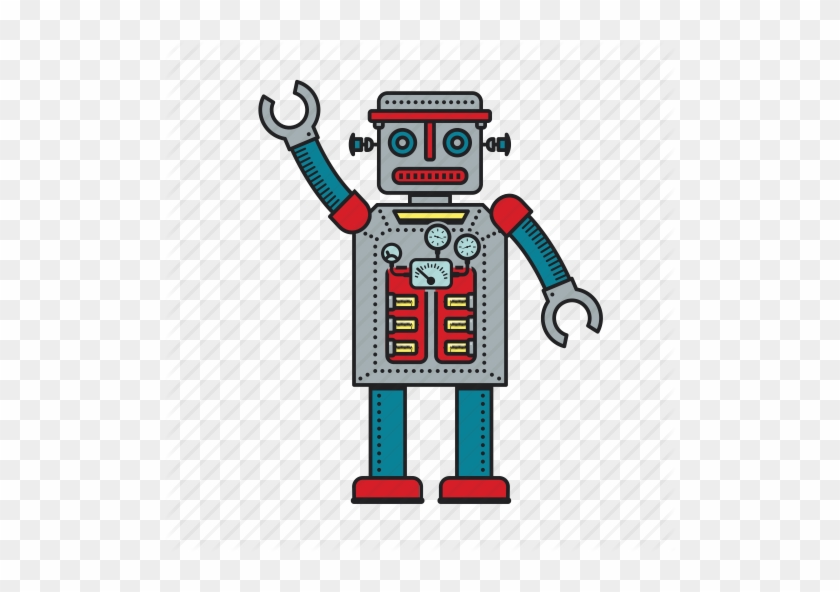 Machine Clipart Robot Machine - Illustration - Full Size PNG Clipart ...