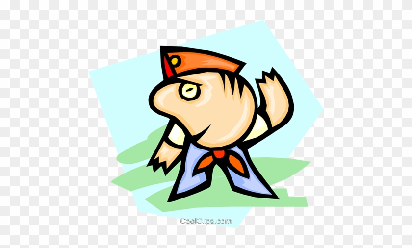 Scouting Royalty Free Vector Clip Art Illustration - Cartoon - Free ...
