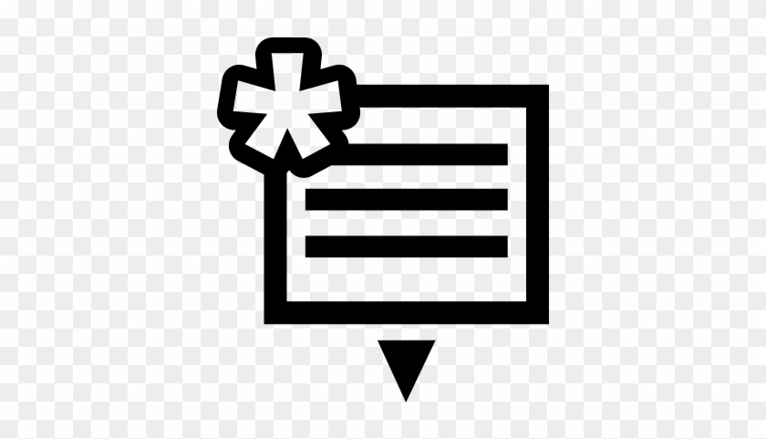 Download File Symbol With An Asterisk Vector - Download File Symbol ...