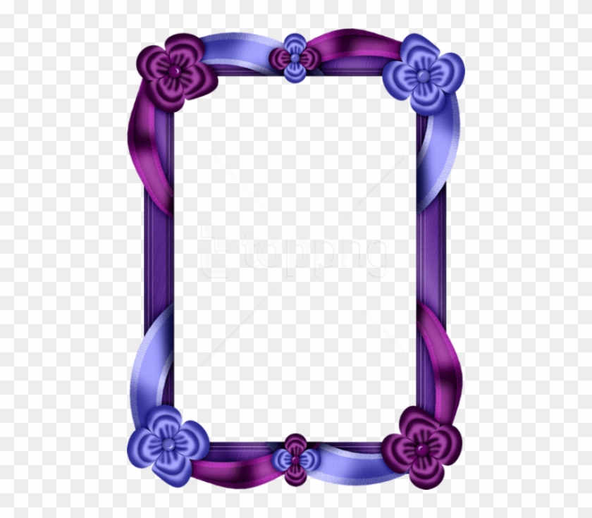 Free Png Best Stock Photos Purple And Blue Transparent - Frame Design ...