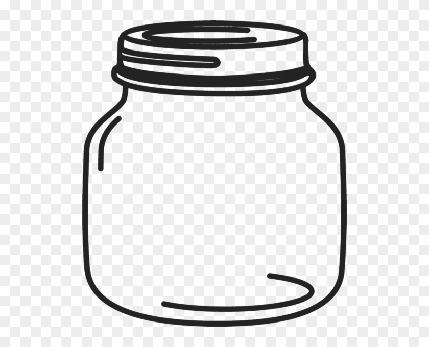 Mason Ball Jar Printable Template - Mason Jar Clipart Png - Full Size ...