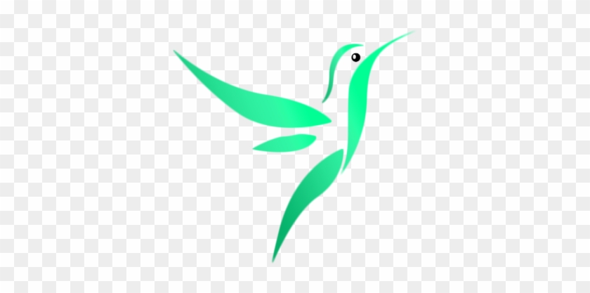 Picture Transparent Library Bird Logo Design Samples - Hummingbird ...