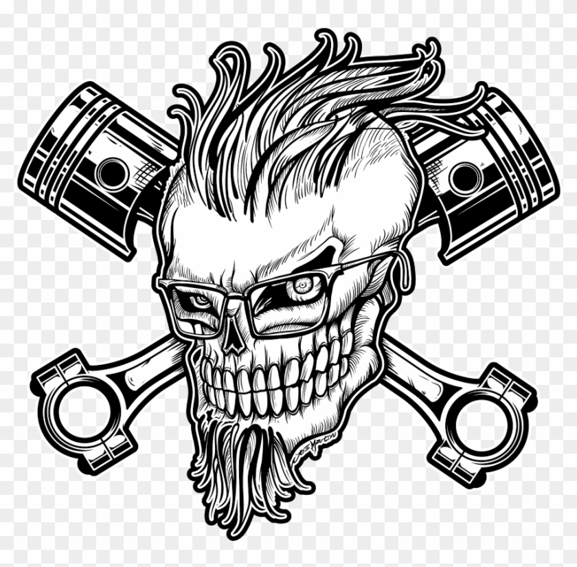 Shag O Rama - Car Mechanic Skeleton Logo Png - Full Size PNG Clipart ...