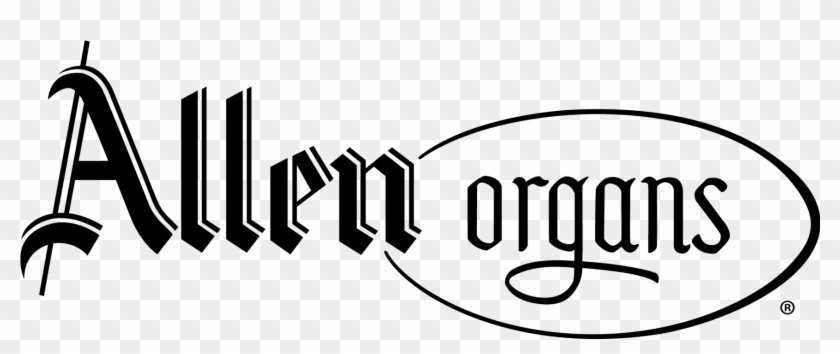 Allen Organs Logo Black Png - Allen Organs - Full Size PNG Clipart ...