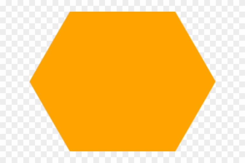 Hexagon Clipart Orange - Large Hexagon Png - Full Size PNG Clipart ...