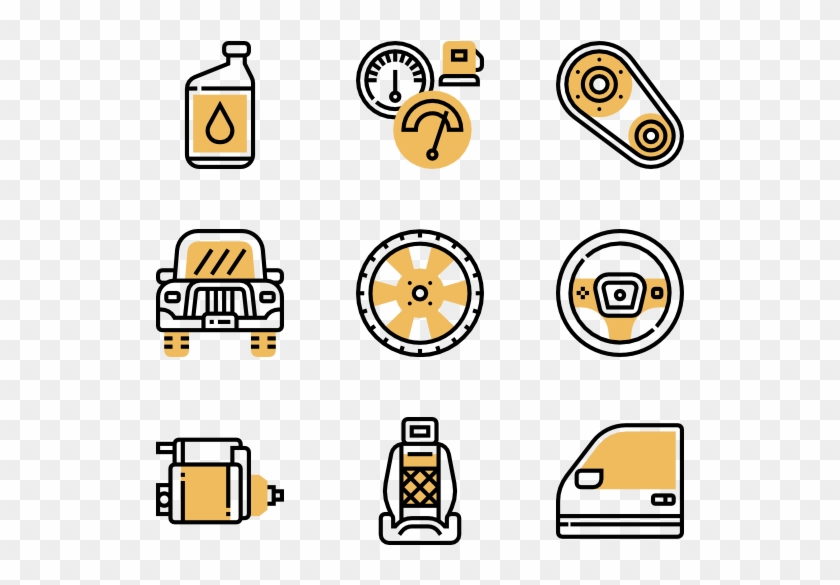 Car Parts - Minerals Icons - Full Size PNG Clipart Images Download
