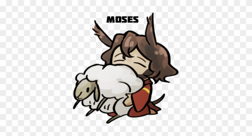Chibi Moses And Sheep Because They Both Are Fluffy - “ Chibi Moses And ...