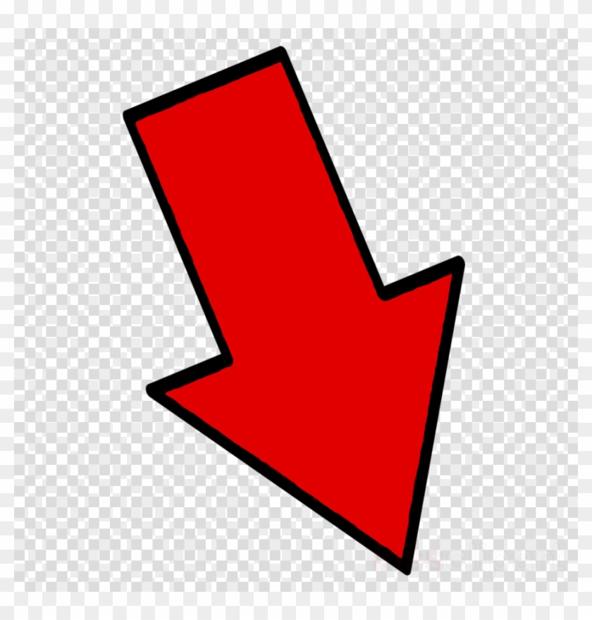 Red Arrow Right Down Clipart Arrow Clip Art - Aesthetic Male Anime ...