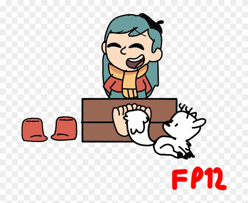 Hilda Tickled By Twig By Francopokes12 - Cartoon - Full Size PNG ...