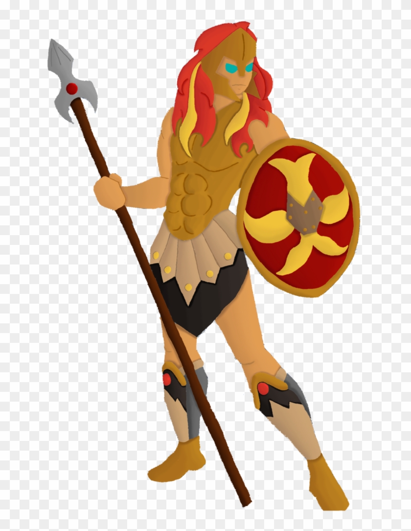 Pyrus, The Spartan - Cartoon - Free Transparent PNG Clipart Images Download