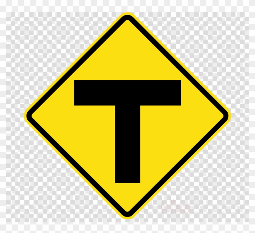 Intersection Sign Clipart Intersection Traffic Sign - Valentine Day ...