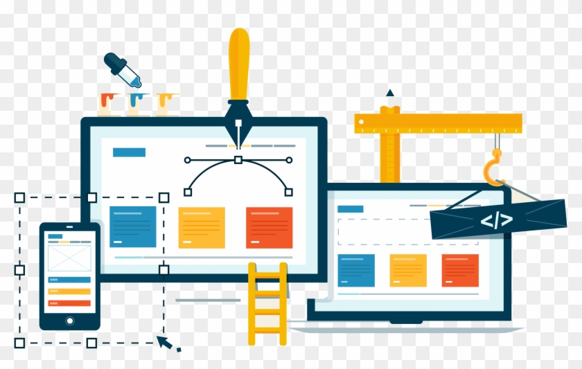 Web Development Clipart Free Website - Web Development - Full Size PNG ...