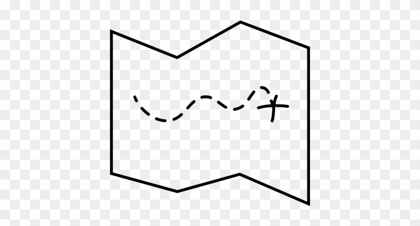 X Mark The Spot Treasure Map Vector - Icon - Full Size PNG Clipart ...