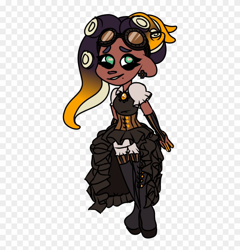 Fan Art~steampunk - Splatoon Steampunk - Full Size PNG Clipart Images ...