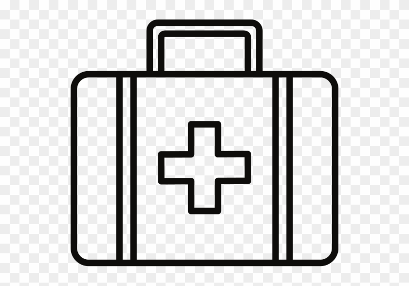 First Aid Kit Outline - Outline Images Of Kit - Full Size PNG Clipart ...