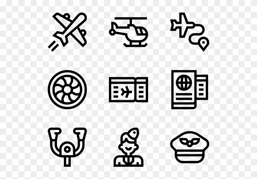 Aviation - Icono Manufactura - Free Transparent PNG Clipart Images Download