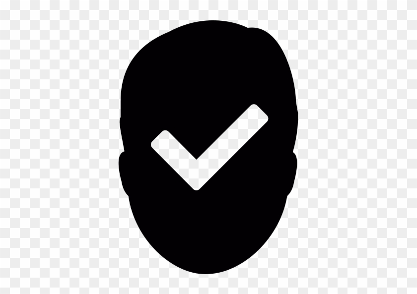 Head With Check Mark Png File - Check Icon Vector Png - Full Size PNG ...