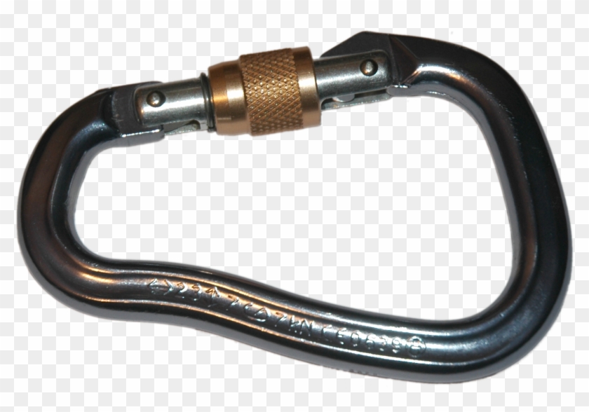Carabiner - Rock Climbing And Abseiling Equipment - Full Size PNG ...
