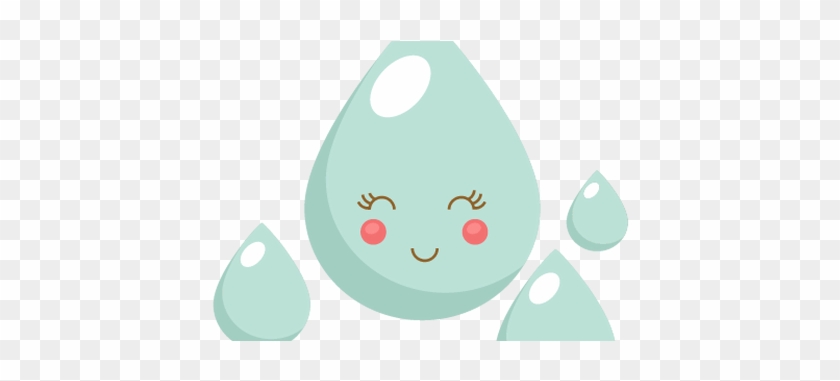 Raindrops Clipart Cute - Clipart Cartoon Raindrops - Full Size PNG ...