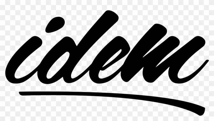 Idem - Calligraphy - Full Size PNG Clipart Images Download