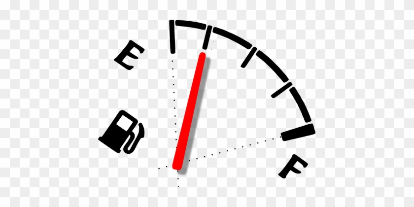 Fuel Meter, Meter, Indication, End, Full - Low Fuel Png - Full Size PNG ...