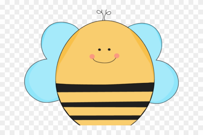 Adorable Clipart Blue Bee - Blue And Pink Bee - Full Size PNG Clipart ...
