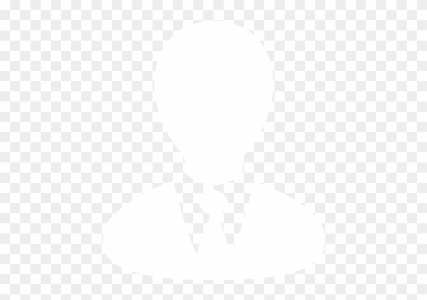 White Businessman Icon - Business Man Icon White - Full Size PNG ...