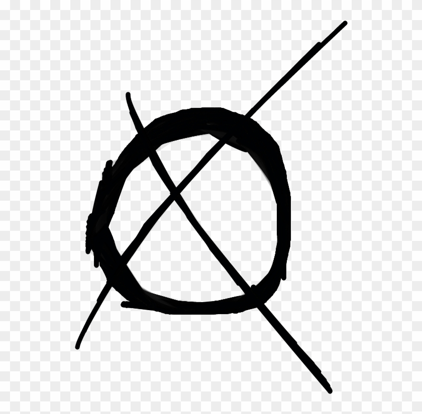 Slenderman Symbol By Derpypyro - Slenderman - Full Size PNG Clipart ...