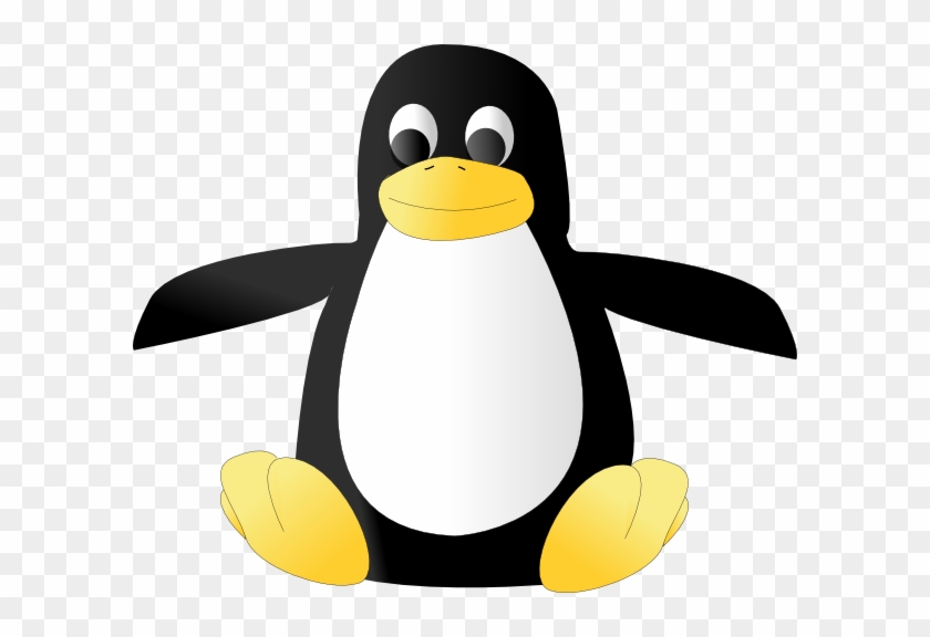 Plush Tux Clip Art At Clker - Linux Logo No Background - Full Size PNG ...