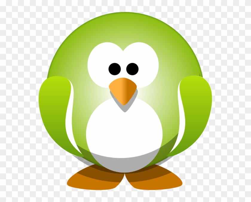 Green Penguin - Full Size PNG Clipart Images Download