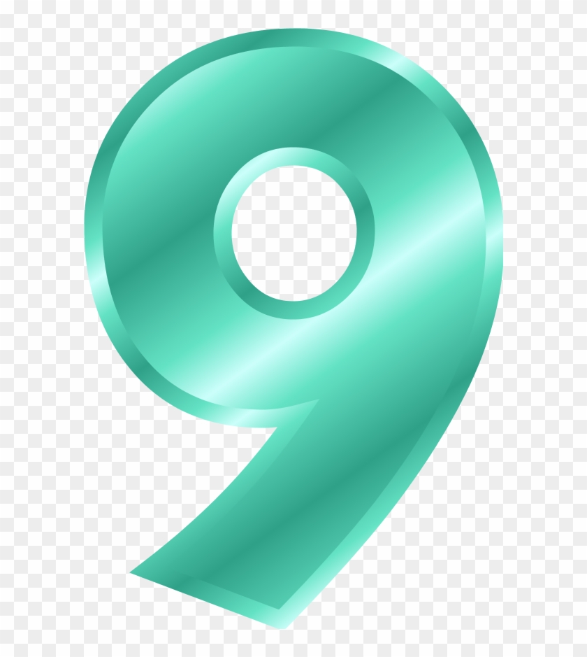 Number 9 Clipart - Number - Full Size PNG Clipart Images Download