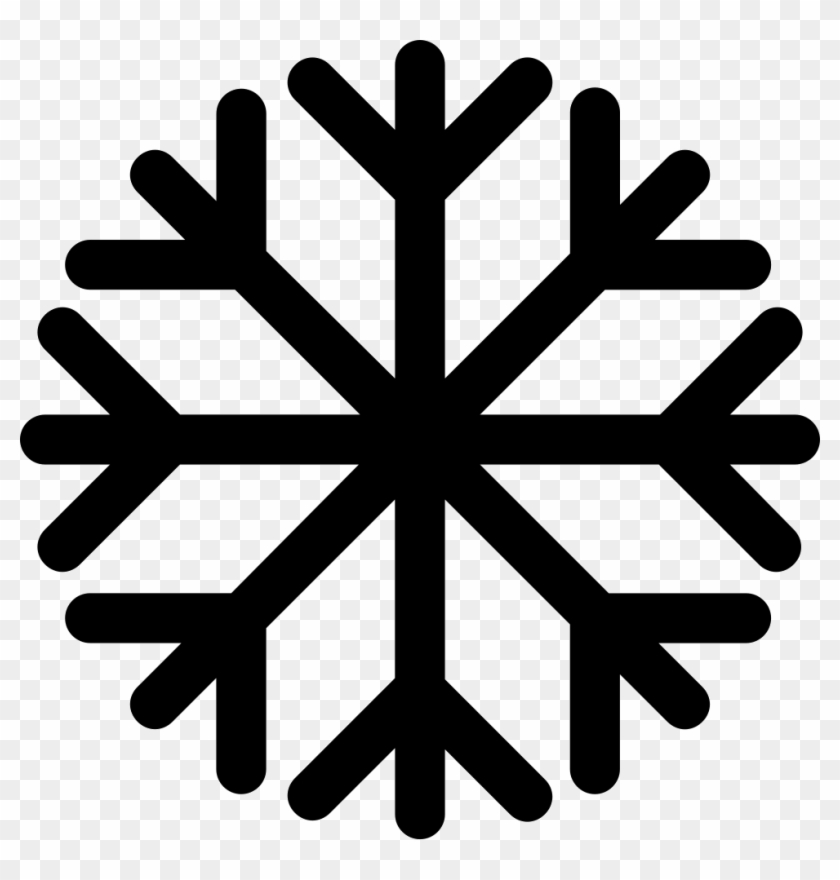 Snowflake Comments - Simbolo De Frio En Aire Acondicionado - Full Size ...