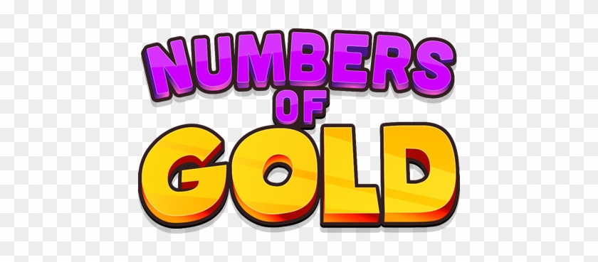 Numbers Of Gold - Gold - Full Size PNG Clipart Images Download