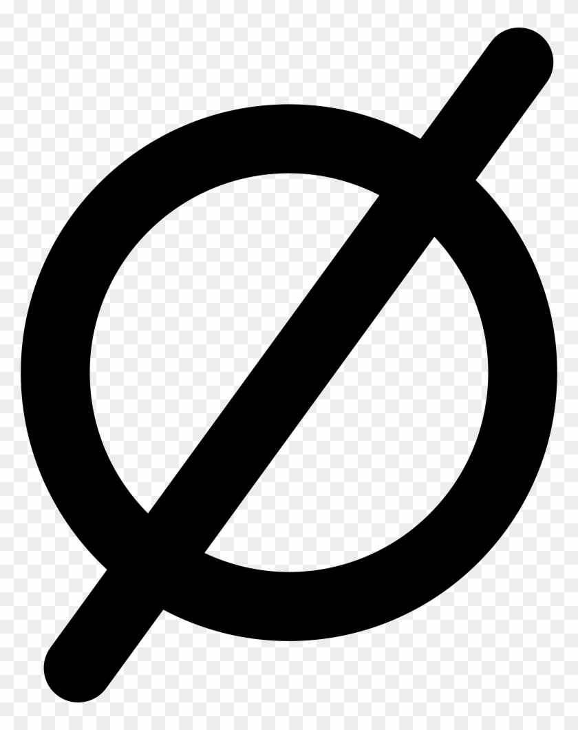 Empty Set Mathematical Symbol Comments - Icono Vacio Png - Full Size PNG Clipart Images Download