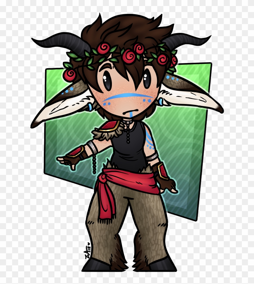 Satyr [personal] By Xxwolfartxx - Cartoon - Full Size PNG Clipart ...