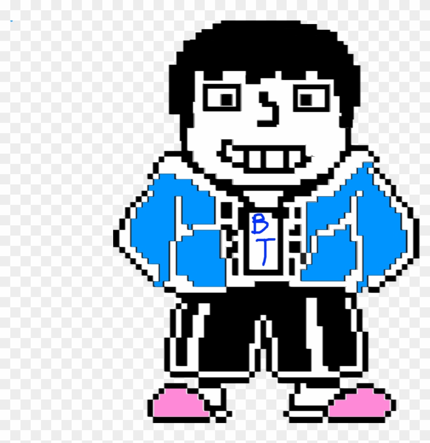 Undertale Sans Transparent Art Maker Png Undertale - Sans Sprite No ...