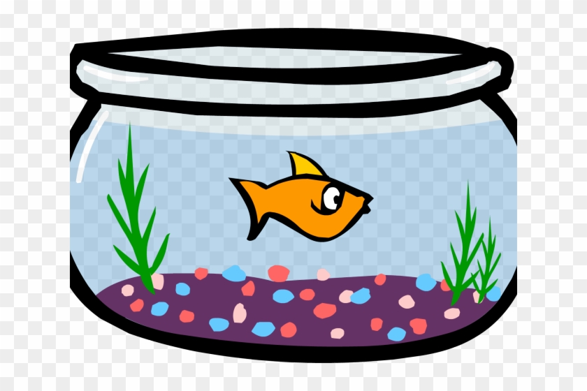 Fish Bowl Clipart One - Animated Fish In A Bowl - Full Size PNG Clipart ...