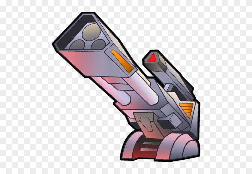Laser Clipart Laser Cannon - Laser Cannon Cartoon Transparent - Full ...