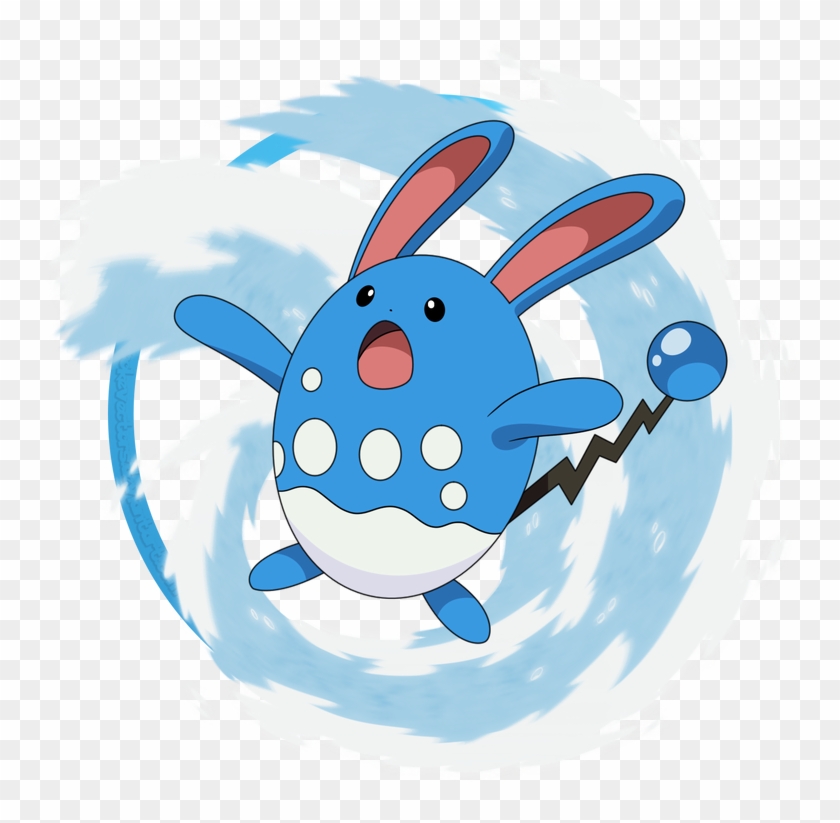 Hd Azumarill 07 By Pokevectors - Cartoon - Full Size PNG Clipart Images ...