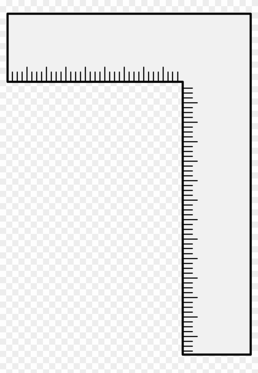 Carpenter's Square - Monochrome - Full Size PNG Clipart Images Download