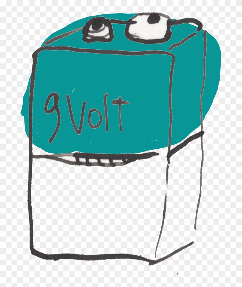 Rechargeable 9 Volt Battery - Illustration - Full Size PNG Clipart ...
