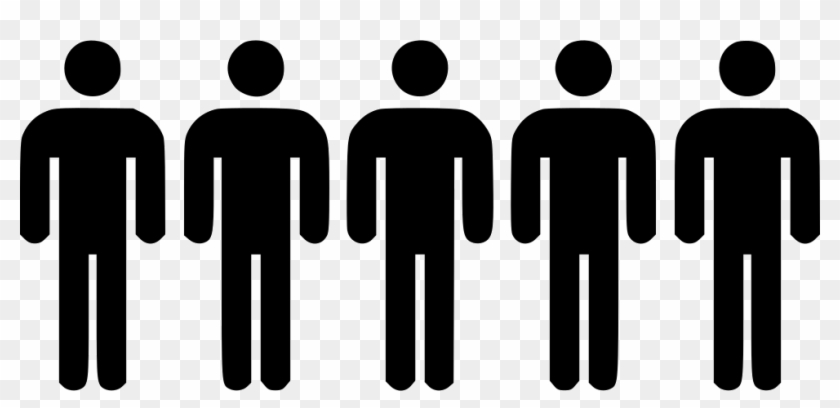 Five People Persons Users Comments - Five People Icon - Full Size PNG ...