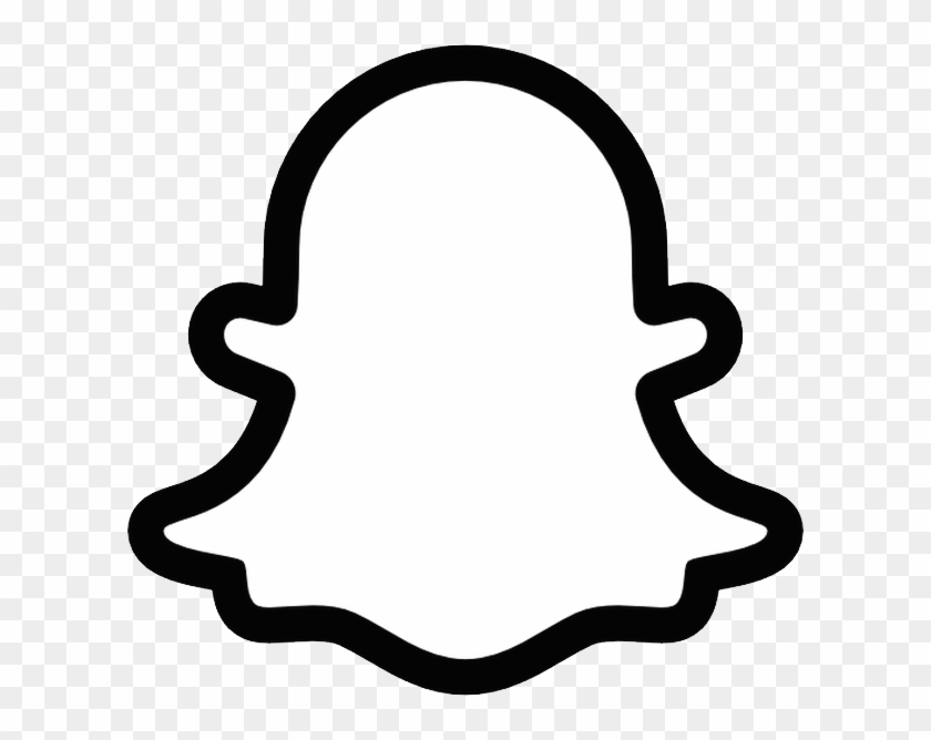 Snapchat Logo Png - Snapchat Ghost - Full Size PNG Clipart Images Download