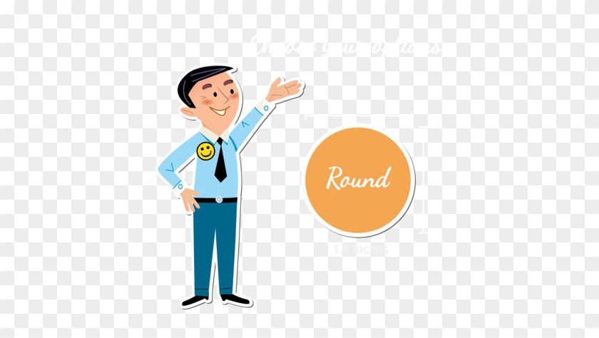 50 Inch Diameter - Male Teacher Cartoon Png - Full Size PNG Clipart ...