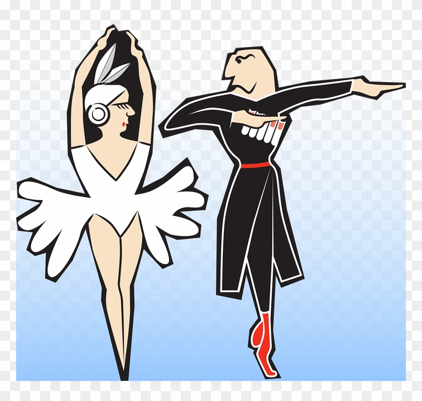 Ballet Vector Graphics - Cartoon - Free Transparent PNG Clipart Images ...