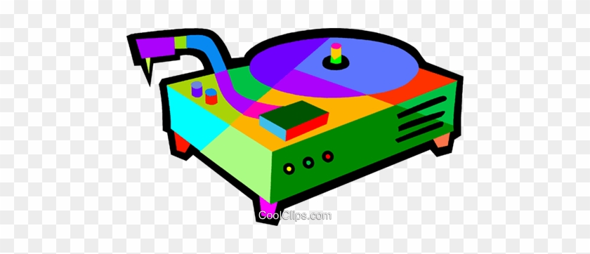 Record Player Royalty Free Vector Clip Art Illustration - Record Player ...