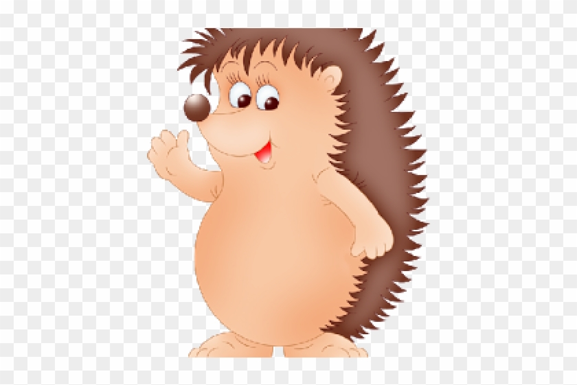 Hedgehog Clipart Woodland Animal - Transparent Background Hedgehog ...