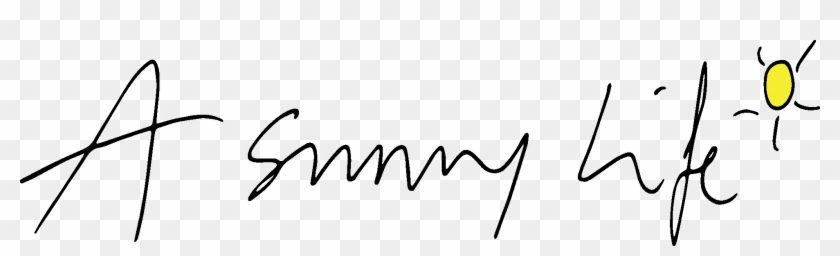 A Sunny Life - Calligraphy - Free Transparent PNG Clipart Images Download